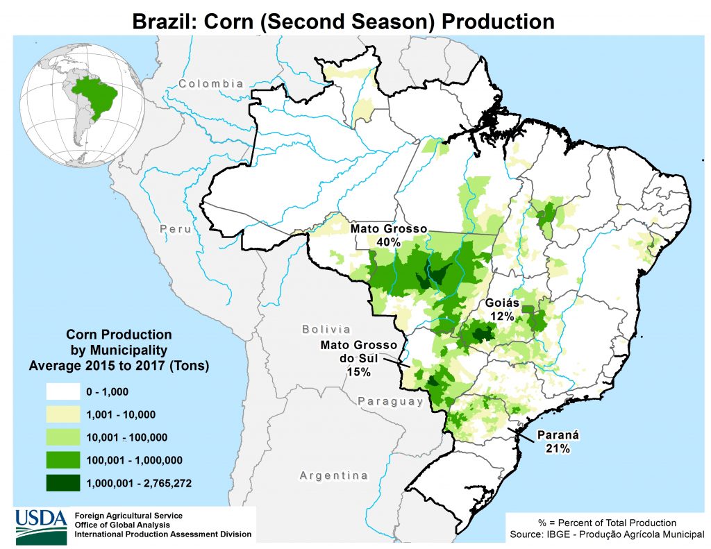 Brazil in "Advanced" Talks with China to Boost Corn Sales as China's ...