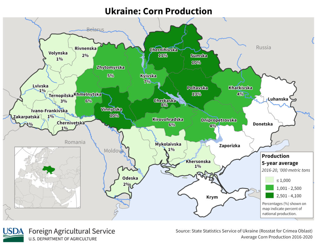 Planted Acres in Ukraine Could Fall By Half - Farm Policy News