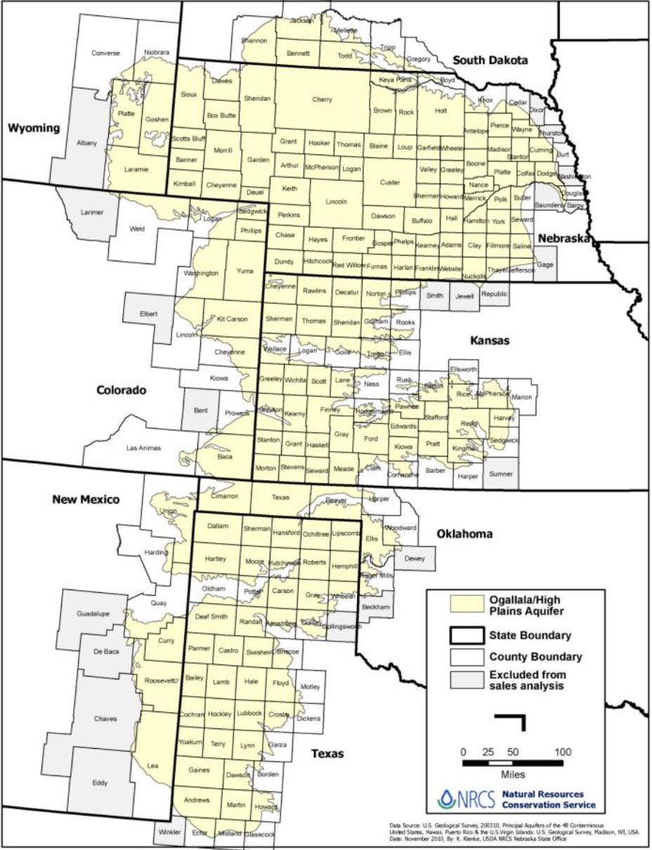 Ogallala Aquifer Depletion Threatening Rural Communities & Ag