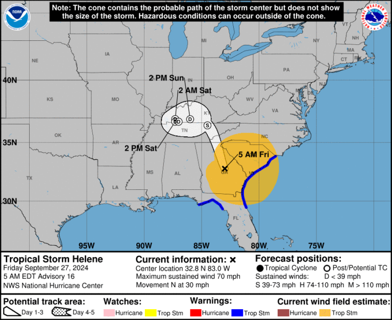Crops in Danger After Hurricane Helene Makes Landfall - Farm Policy News
