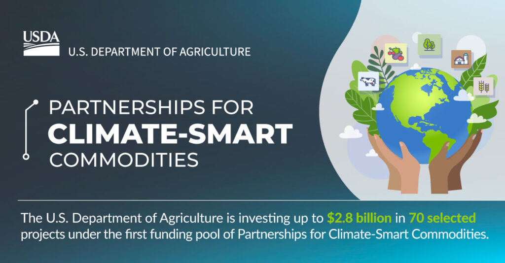 USDA Overhauling Partnerships for Climate-Smart Commodities - Farm ...