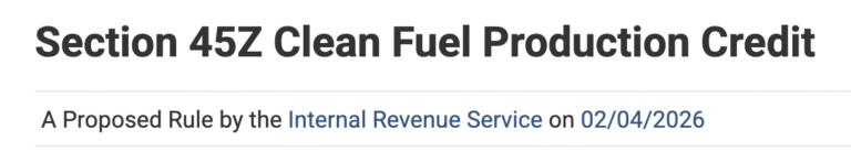 Treasury Releases Proposed 45Z Clean Fuels Credit Rule - Farm Policy News